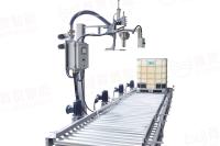 China 200L Single Head Semi Automatic Essential Oil Liquid Water Vertical Filling Machinery for sale