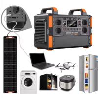 China 1200w Portable Outdoor Power Supply Large Capacity Energy Storage 220v High Power Mobile Charger Solar Panel Power Station for sale