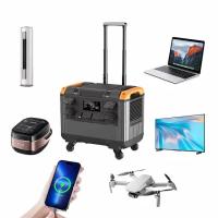 China 3000W LiFePO4 Portable Power Station Pure Sine Wave UPS AC1600W Fast Charge Solar for Home Emergency Camping RV for sale