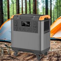 China 3000W 5376Wh Portable Solar Power Station with LiFePO4 Battery for Home and Off-Grid Use for sale