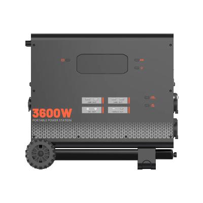 China 3600W 3225.6Wh Sheet Metal Portable Power Station OEM White Label, Solar & Grid Charging, Off-Grid Backup for sale