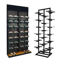 China 2200mm Retail Exhibitions Metal Display Stands Customizable Retail Wire Display Racks for sale