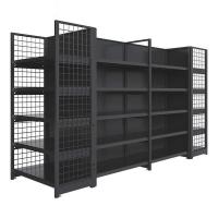 China Versatile Custom Retail Metal Display Supermarket Display Rackes And Shelves for sale