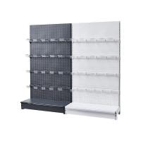 China Versatile Custom Retail Metal Display Supermarket Display Rackes And Shelves for sale