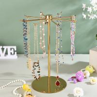China Stainless Steel 360 Rotating Metal Stand Necklaces  Jewelry Display Stands for sale