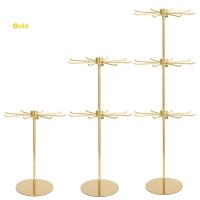China Stainless Steel 360 Rotating Metal Stand Necklaces  Jewelry Display Stands for sale