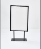 China SS A3 Floor Standing Poster Display 0.6KG Advertising Floor Sign Holder for sale