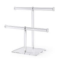 China Multi Tier Counter Top Display Stand 25cm  Bracelet Necklace Jewelry Display Stand for sale