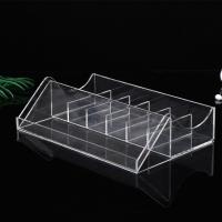 China 4 Divisions -12 Divisions Belt Display Rack Clear Belt Display Stand For Home Commercial for sale