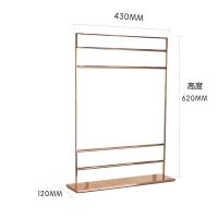 China 620mm X 430mm Metal Display Stands Tie Scarf Storage Tabletop Display Stands for sale