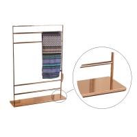 China 620mm X 430mm Metal Display Stands Tie Scarf Storage Tabletop Display Stands for sale