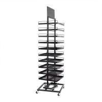 China Customized Metal Display Rack Multi Tier Metal POP Display Rack For Essential Oils for sale