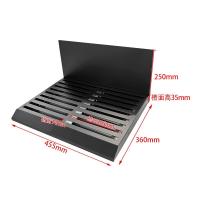 China 18pcs Small Stone Display Stand Quartz Samples Marble Slab Stand 455mm for sale