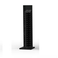 China Floorstanding Porcelain Panel Tile Display Stand Tower Holder Stone Sample Display Rack for sale