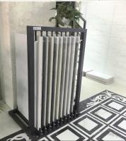 China Mosaics Tile Display Stand Slab Sliding Out Granite Sample Display Rack Single Double Sides for sale
