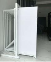 China Mosaics Tile Display Stand Slab Sliding Out Granite Sample Display Rack Single Double Sides for sale