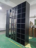 China Metal Porcelain Panel Tile Showroom Display Stands Rolling Out 3200 X 1500mm Slab for sale