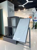 China 1200 X 1200mm Tile Display Stand Sliding Out  Customizing LOGO Rotating Display Stand for sale