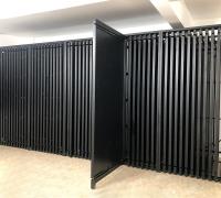 China Pulling Out Rotating Tile Sample Display Rack Wooden Floor Floor Tile Display Rack for sale