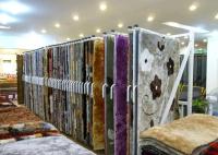 China Flip Page Metal Display Stands Wing Carpet Display Stand Rack Rug Rack  1.6M X 2.3M for sale