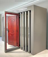 China 2545mm Display Cabinet Stand Customized Powder Coated Door Frame Display for sale