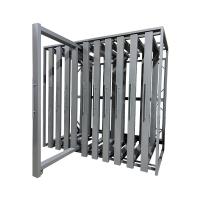 China 2545mm Display Cabinet Stand Customized Powder Coated Door Frame Display for sale