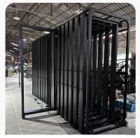China 2545mm Display Cabinet Stand Customized Powder Coated Door Frame Display for sale