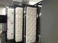 China Pulling Out Metal Wire Display Racks 250mm Large Mattress Display Stand for sale