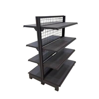 China Plastic Grocery Store Shelving Odm Adjustable Metal Display Racks For Shop for sale