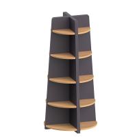 China Portable 180cm Wooden Brochure Display Stands Configurable Beverage Display Racks for sale