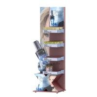 China Makeup Beauty Products  Point Of Sale Stands Custom Lipstick Display Stand  Pp Lamination for sale