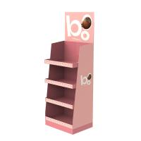 China Retail Supermarket Snack Display Stand Glossy Custom Point Of Sale Displays for sale