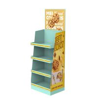 China Retail Supermarket Snack Display Stand Glossy Custom Point Of Sale Displays for sale
