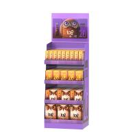 China Floor Standing POP POS Display Plastic Tablet Pos Stand For Pet Food for sale