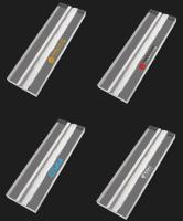 China Double Sided Metal Poster Stand 150mm Table Sign Holder  Without Magnet for sale