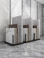 China 600x1200mm Slab Tile Display Stand  Pulling Out Granite Marble Stone Sample Display Rack for sale