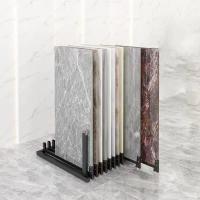 China 600x1200mm Slab Tile Display Stand  Pulling Out Granite Marble Stone Sample Display Rack for sale