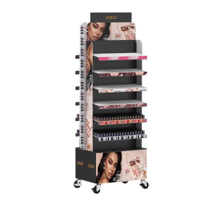 China Beauty Custom Display Stands POP POS UV Printing Custom Point Of Sale Displays for sale