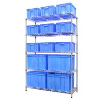 China Custom 5 Tier Metal Wire Display Racks Heavy Duty  Retail Wire Display Racks for sale
