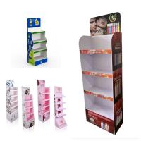 China Gloss Custom Display Stands Racks Lamination Retail Store Floor Display Racks For Promotion for sale