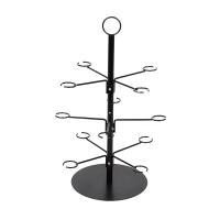 China Detachable Metal Champagne Wine Glasses Rack Cocktail Tree Holder Display Stand for Party for sale