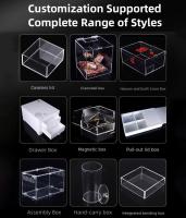 China High Quality Custom Clear Acrylic Box Acrylic Gift Display case for Storage and Display for sale