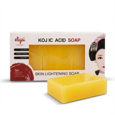 China Skincare Handmade Glycerine Soap Yellow Radiant Skin Soap With Gentle And Soothing Formula for sale