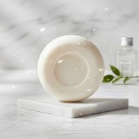 China 8cm Diameter Perfume Bath Soap 165g Moisturizing Soap Bar Round for sale