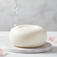 China 8cm Diameter Perfume Bath Soap 165g Moisturizing Soap Bar Round for sale
