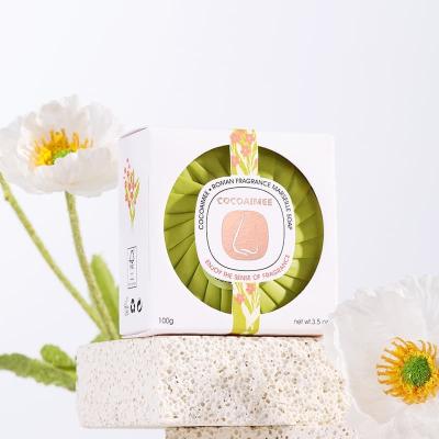 China 100g Perfume Bath Soap Round Mini Guest Soaps OEM With Flexible Fragrance Options for sale