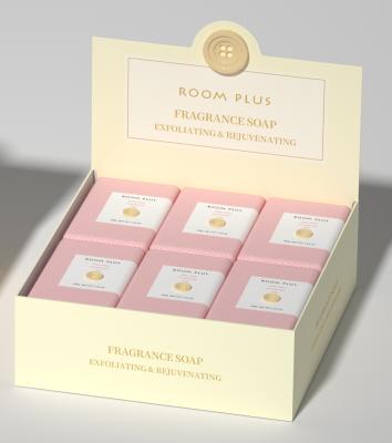 China 200g Weight Premium Perfume Bath Soap with Gift Box Packaging and Multiple Fragrance Options for Seasonal Promotions for sale