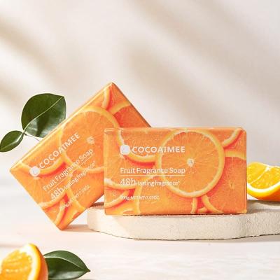 China 200g Weight Fruity Perfumed Soap with Gift Box Packaging and Multiple Fragrance Options for sale