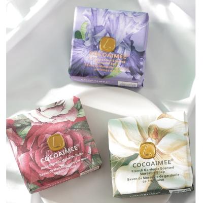 China 200g Traditional Perfumed Marseille Soap with Custom Fragrance Options for Daily Cleansing for sale