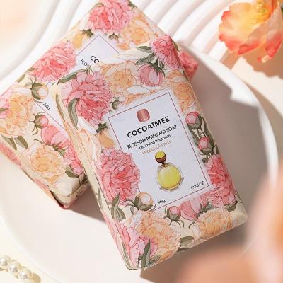 China OEM Perfume Bath Soap Large Bath Soap Bars Luxury For Premium Gifting for sale